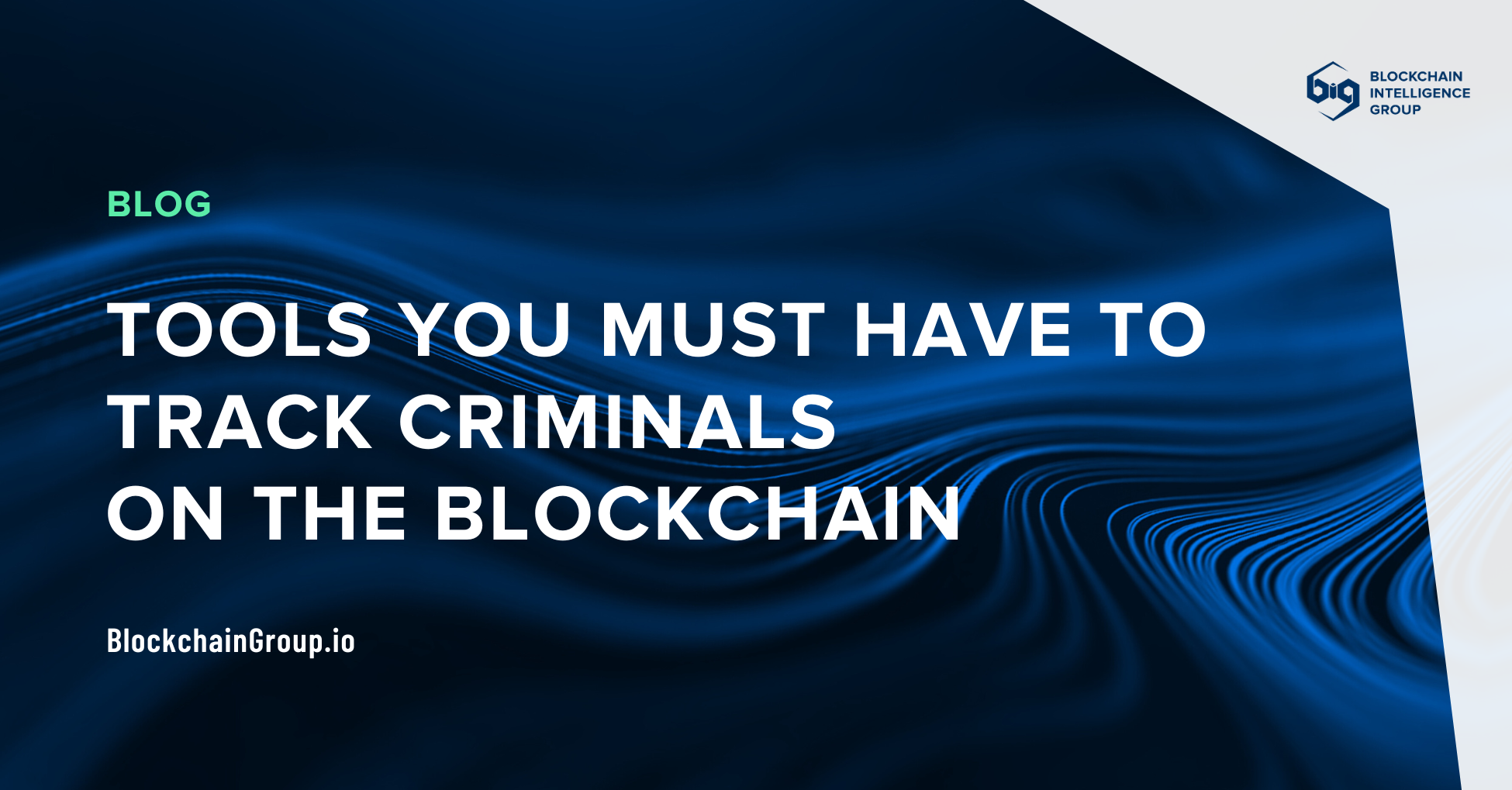 Tools You Must Have to Track Criminals On The Blockchain - Blockchain Intelligence Group